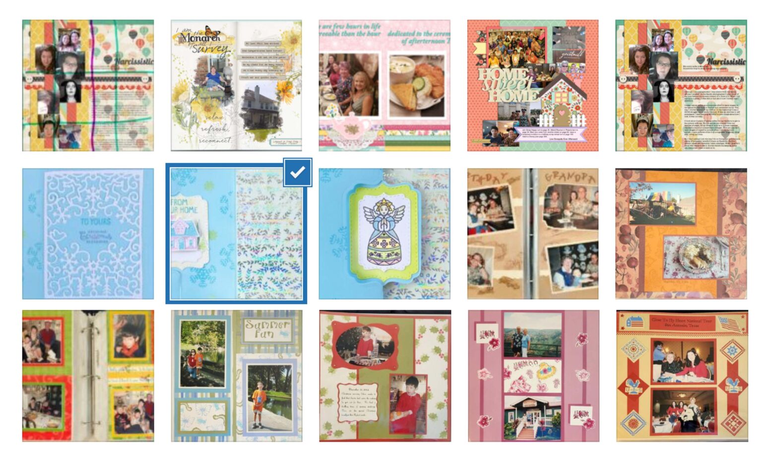 Twelve Ways To Create Split Page Designs - ScrapHappy